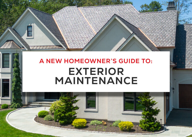 A New Homeowner's Guide To: Exterior Home Maintenance - Gunner Roofing